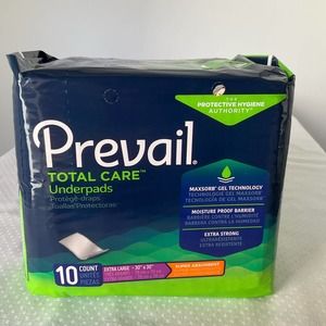 Prevail | Other | Prevail Total Care Disposable Underpad Heavy ...